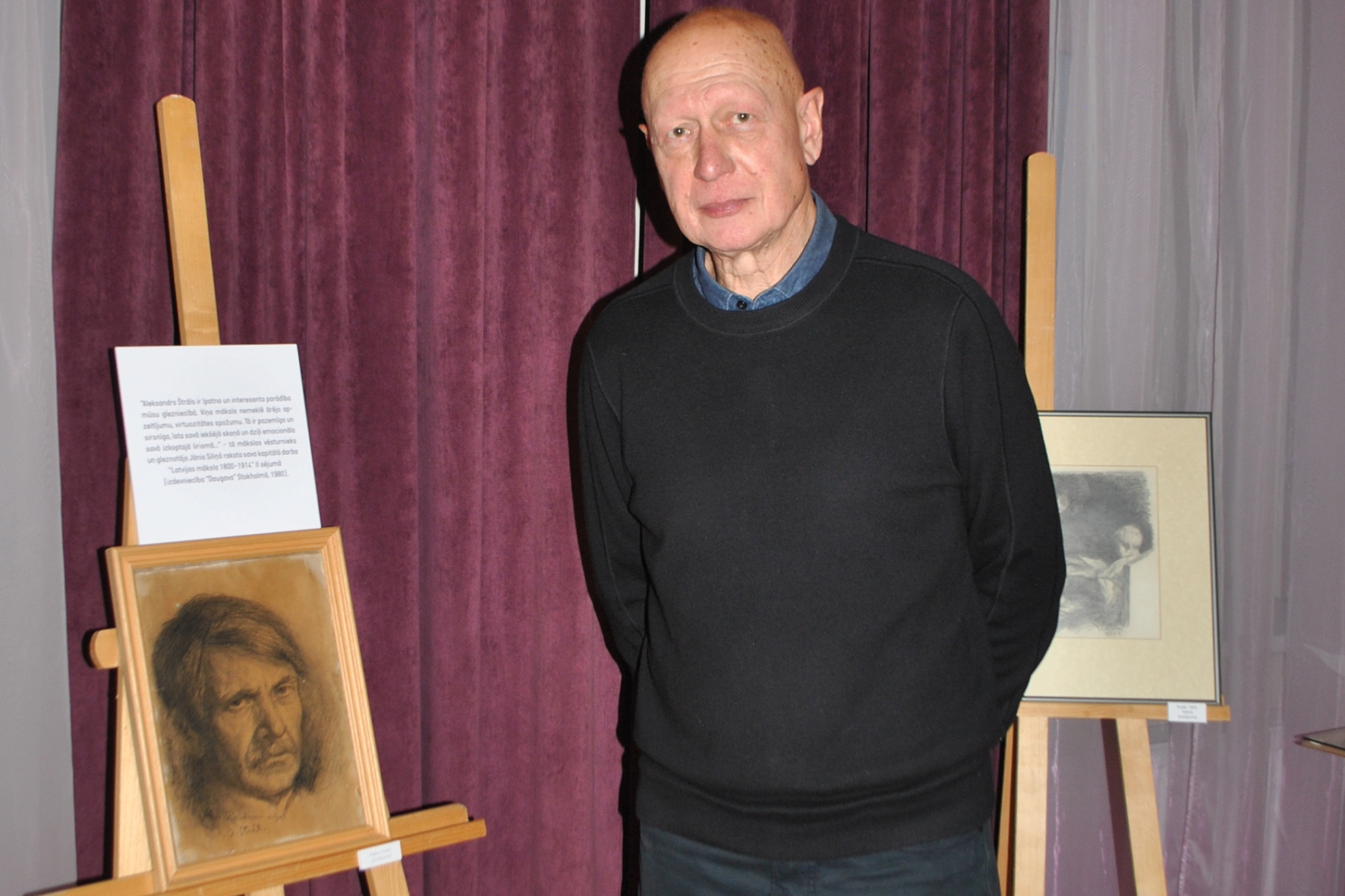 Novadniekam veltīta jubilejas izstāde. Gluži kā dzīvs! - Staburags.lv