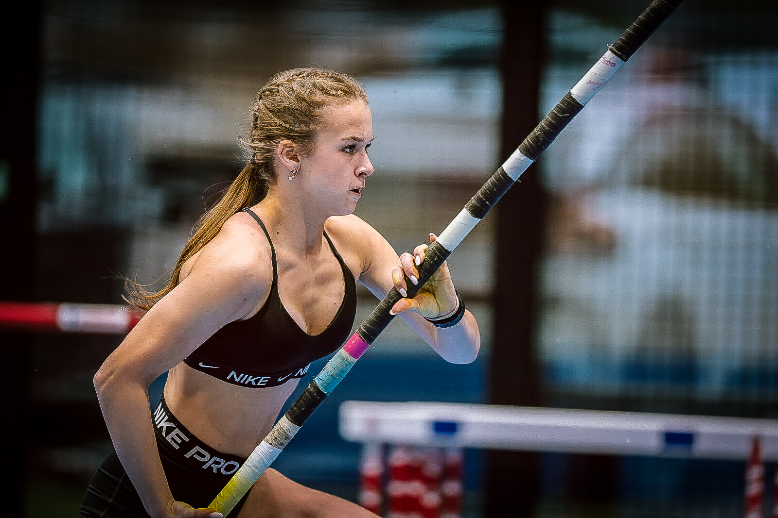 Aizkrauklietei Sanitai Skrimblei sudrabs kārtslēkšanā - Staburags.lv